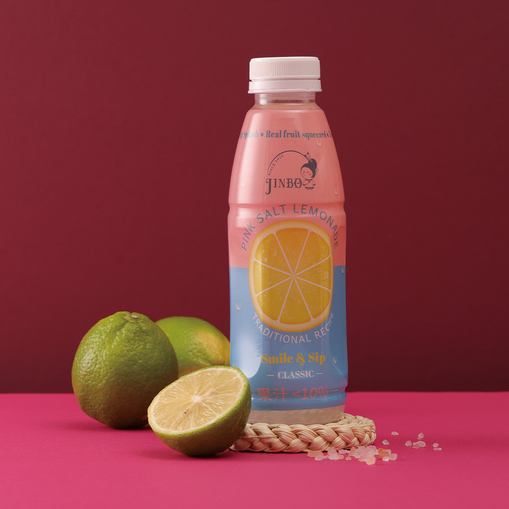 JINBO粉紅鹽檸檬飲